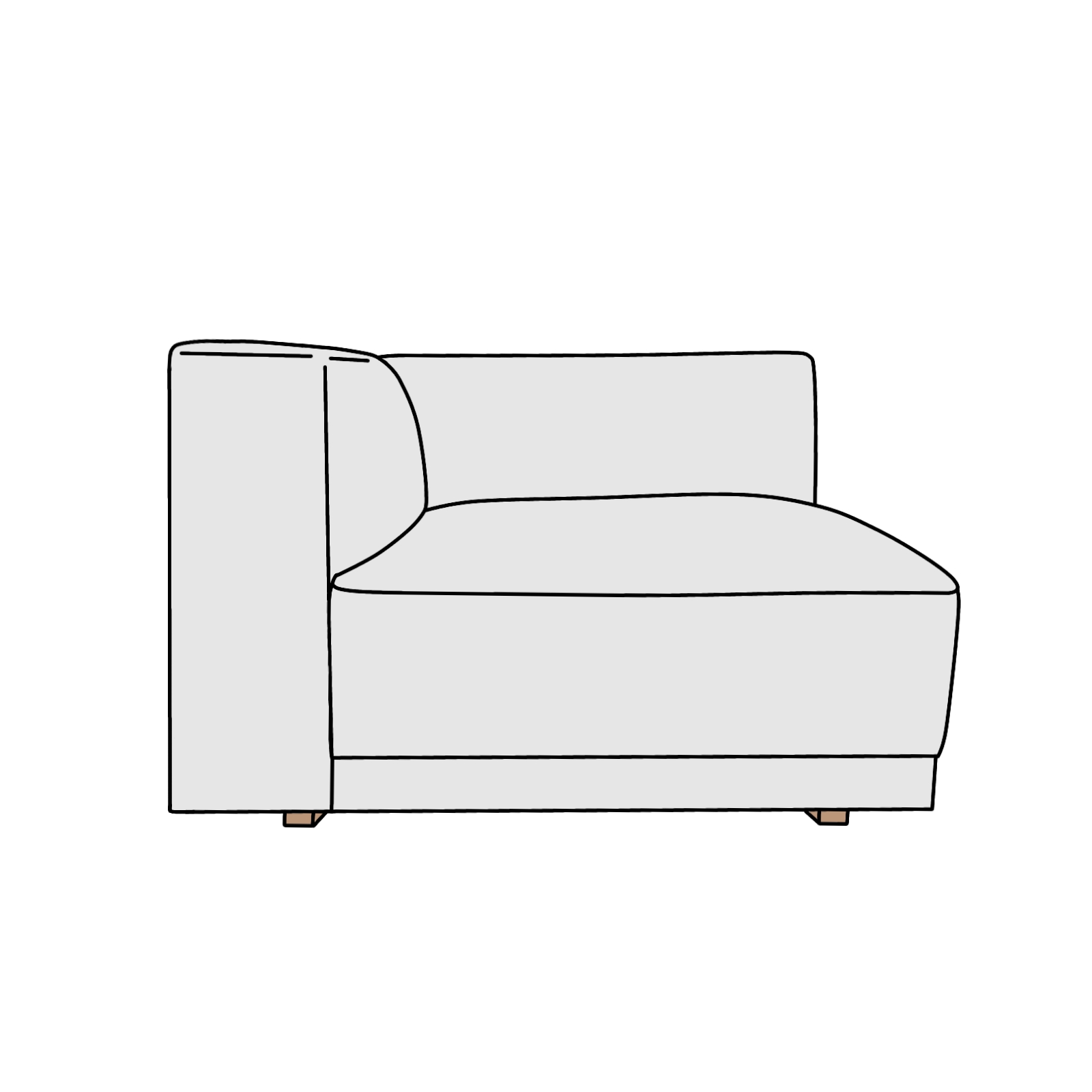 eilersen（アイラーセン）RIG SYSTEM SOFA（リグ システムソファ) コーナー - 製作したことのあるソファたち | オリジナルオーダーソファカバーのCOVER-ING ...